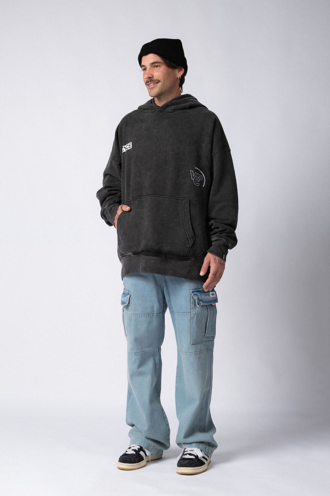 Buzo Canguro Over Jax Choco - PRE VENTA - VCP - Tienda Online